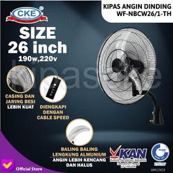 Promo CKE Wall Fan 26 Inch WF-ECO-65-TH Kipas Angin Dinding Tembok ...
