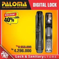 Promo PALOMA DLP 6000 Digital Lock Smart Home Kunci Pintu Door Handle ...