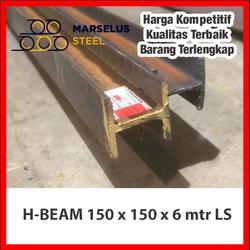 Jual H-Beam 150 x 150 x 12 M / Besi H Beam 150 Lautan Steel SNI ...