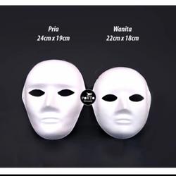 Jual topeng polos topeng lukis topeng putih - BOX PACKING - Jakarta ...