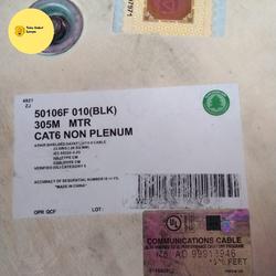 Jual KABEL BELDEN STP OUTDOOR CAT6 50106F Black 305 Meter ORIGINAL ...