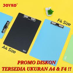 Promo Joyko Clipboard A4 F4 Folio / Papan Jalan Alas Ujian Kayu Joyko ...