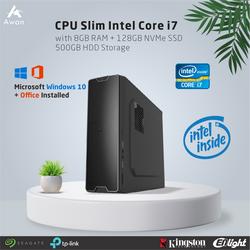 Jual Set PC Slim Intel Core i7-2600 RAM 8GB SSD Rakitan Office - Kab. Tangerang - Awan PC ...