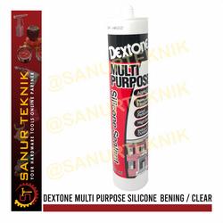 Jual Lem Silicone Sealant Dextone Multi Purpose - CLEAR - Clear/Bening ...