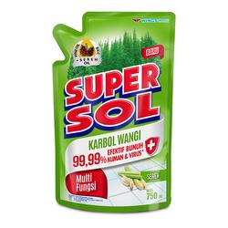 Promo Supersol Karbol Wangi Sereh 750 ml x 2 pcs - - Wings Official ...