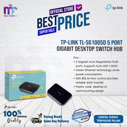 Jual TP-LINK TL-SG1005D TPLINK 5-Port Gigabit Desktop Switch Hub 5 Port - Jakarta Pusat - Gudang ...