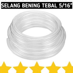 Jual SELANG AIR BENING 5/8 INCH 16 MM PER METER / SELANG CLEAR ...