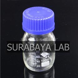 Jual GLASS REAGENT BOTTLE BLUE CAP BOTOL SAMPLE TUTUP BIRU KACA 500ML ...