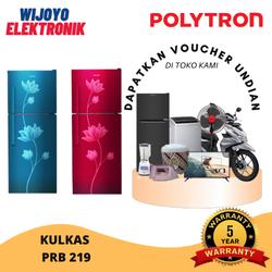 Jual Polytron Kulkas 2 Pintu 200 Liter PRB 218 B/R Beauty Metal Series ...