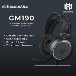Jual dbE GM190 7.1 Virtual Surround Sound - Gaming Headset - Hitam ...