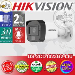 Jual DS-2CD1023G2-LIU - HIKVISION IP CAMERA 2MP DUAL LIGHT BULLET AUDIO - Jakarta Barat - Maxpro ...