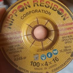 Jual Nippon Resibon mini Grinding Wheel A36P BF 2x4(50x4)batu gerinda ...