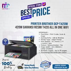 Promo Printer Brother DCP-T420W / 420W Garansi Resmi T420 All in One ...