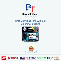Jual Tinta Printer HP Original 802 Small Hitam Black Cartridge Combo ...