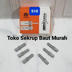 Jual Fisher Fiser Viser Piser Sekrup Wall Plug S 6 Skrup S6 GMP Isi 100pcs - Kota Surabaya ...