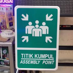 Jual Rambu - rambu Lalu Lintas Titik Kumpul / Assembly Point - Kota ...