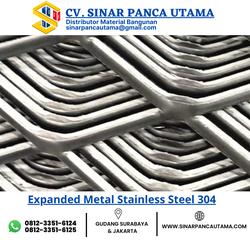 Jual Expanded Metal Besi Stainlees Steel 304 Galvanis - Kab. Sidoarjo ...
