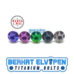 Jual Baut Titanium GR5 M6 Drat 10 Big Head M6x10-M6x60 Panjang 1-6cm Payung Big Head - - 88Titan ...