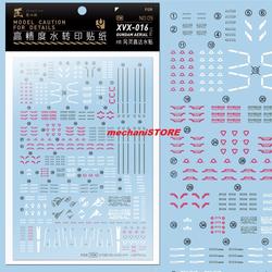 Jual FM FULL MECHANICS 1/100 GUNDAM AERIAL WATER DECAL GHOST CUSTOM ...