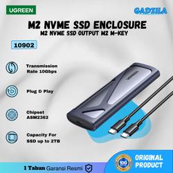 Promo UGREEN SSD Casing Enclosure M.2 NVMe SATA To USB 3.1 / USB C ...