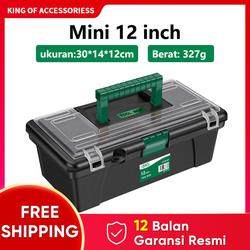 Promo ISKU Tool Box Rumah Toolbox Kecil Bahan Plastik PPTebal Kotak Perkakas - 12 Inch - Jakarta ...