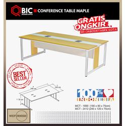 Jual Meja Kerja Kantor Partisi 2-4-6-8 Staff QBIC Maple - 2 Staff ...
