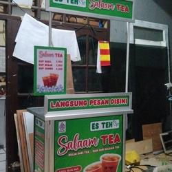 Jual Booth es teh nusantara / booth es teh manis / gerobak minimalis ...