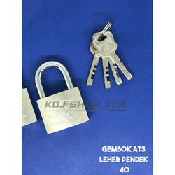 Jual KUNCI GEMBOK PADLOCK ATS 30 40 50 60 MM LEHER PENDEK / PANJANG ...