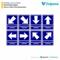 Promo Rambu Jalur Satu Arah 35cm x 50cm Plat Alumunium - Kota Bandung ...