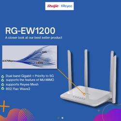 Jual Ruijie RG-EW1200 1200M Dual-band Wireless Router - Jakarta Barat ...