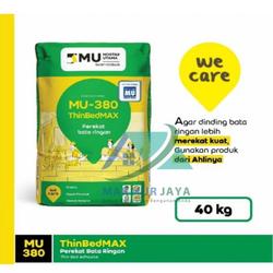 Jual MU 380 40KG PEREKAT BATA RINGAN LEM HEBEL SEMEN MU MORTAR UTAMA ...