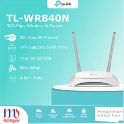 Promo TP-Link TL-WR840N 300Mbps TPLink WiFi Wireless N Router - Jakarta ...
