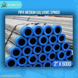 Jual Pipa Galvanis Sch40 SPINDO 2" inch / Pipa Galvanis sch 40 GIP 2 ...