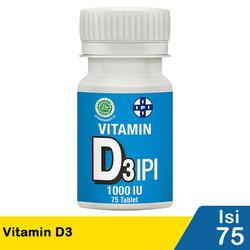 Jual IPI Vitamin D3 75 Tablet / Vitamin D3 / D3 - Jakarta Pusat ...