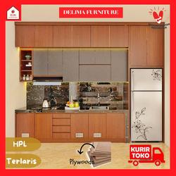Jual KITCHEN SET MINIMALIS MODERN MULTIPLEX CUSTOM - Duco HPL, PVC ...