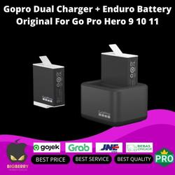 Jual GoPro Enduro Dual Battery Charger Hero 12 - 11 Go Pro Hero 10 ...