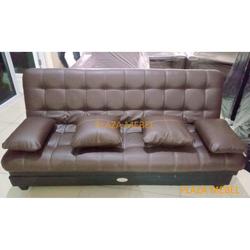 Jual Sofa Bed Procella Gensuke Merah Hitam / Cream TEBAL Cantik Mewah ...
