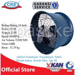 Jual Axial Blower 24 Inch 220 Volt CKE Drum Fan 24 Inch Exhaust Fan 24 ...