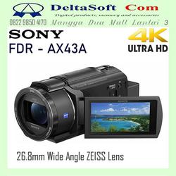 Promo Sony FDR-AX43A Ultra HD 4K Handycam Camcorder UHD Sony AX 43A ...