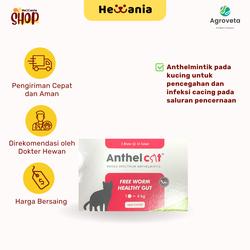 Promo Anthel Cat 1 Tablet - Obat Cacing Kucing by Kalbe [ORIGINAL ...