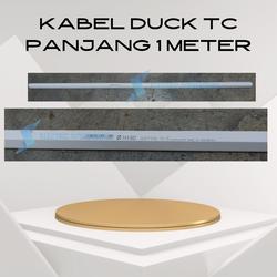 Jual Duct Ducting Pelindung Kabel Niso Putih TC6 TC-6 TC 6 / 1m 1 meter ...