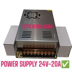 Jual Switching Power Supply PSU 24V 20A High Quality, 24 Volt 20 Ampere Fan - Jakarta Pusat ...