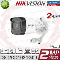 Jual DS-2CD1021G0-I Hikvision 2MP PoE IP Camera CCTV Outdoor Bullet IR 20M - LENSA 2.8MM ...