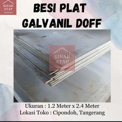 Jual Plat Galvanil 3mm x 4' x 8' BJLS Lokfom | Plat Galvanis 1.2 x 2.4 M - Galvanis 3mm ...