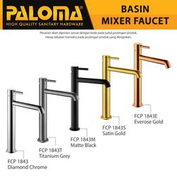 Promo PALOMA FCP 1843M Keran Wastafel Tinggi Cuci Tangan Kran Panas ...