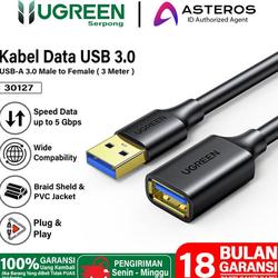 Promo UGREEN Kabel Data USB 3.0 Extension Male To Female High Speed ...