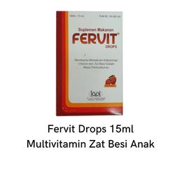 Jual Fervit Drops 15 ml - Suplemen Pertumbuhan Anak - Jakarta Pusat ...