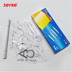 Jual Acco Plastik / Paper Fastener / Pengikat Kertas JOYKO PF-50W ...