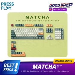 Promo PPBT MATCHA PBT Dye Sub Keycaps by Press Play - Jakarta Utara ...