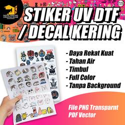 Jual Stiker UV DTF | Sticker UV Decal | Sticker UV Timbul - 60x25cm, 2. ...